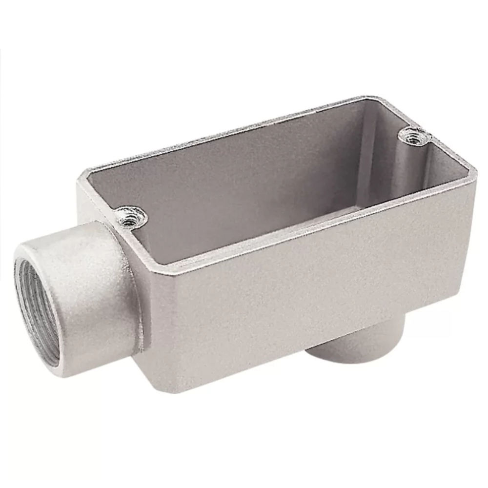 Atacado Online | Condulete De Aluminio LB 1" Bsp Sem Tampa Sem Pintura ...